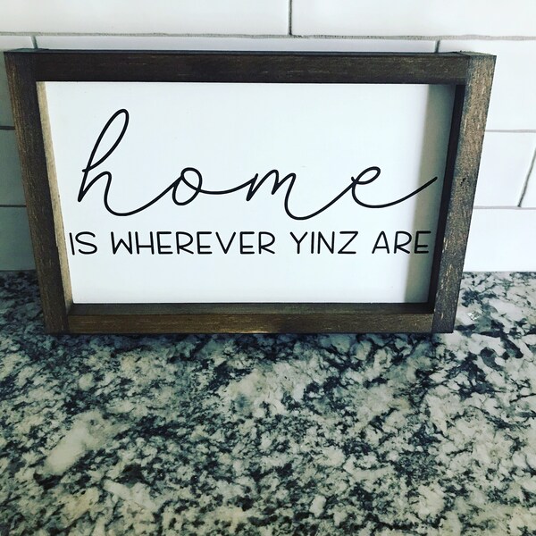Pittsburghese Sign -housewarming - Home Decor - Wedding Gift - New Home ...