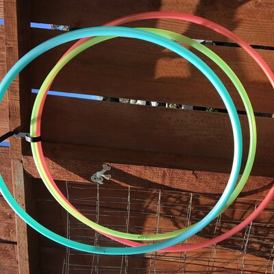 Clear Polypro OR White Hdpe Day Hoops With Spiral of Fun - Etsy