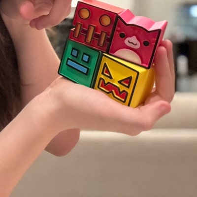 Printable Geometry Dash Memory Card Game, Digital Download, Geometry ...