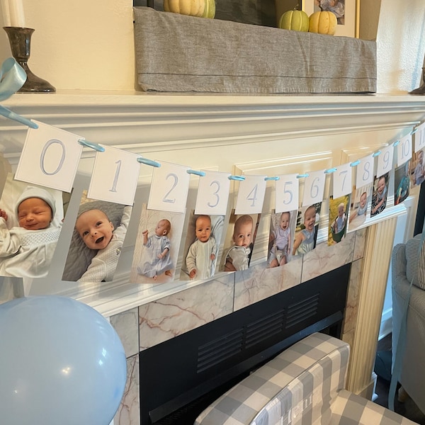Blue Gingham First Day of School Sign Watercolor First Day of School ...