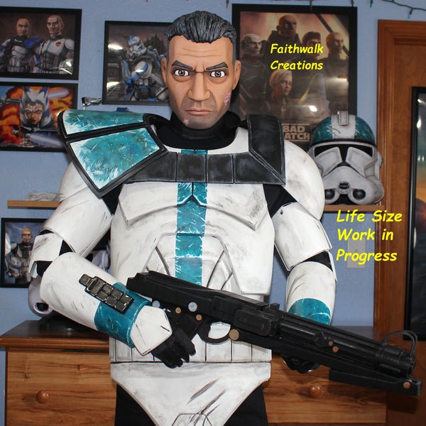 Clone Trooper [animated Season 4] - Forearm Parts - Etsy