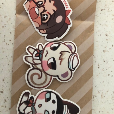 ACNH Sailor Stickers / Animal Crossing Water Bottle Laptop - Etsy