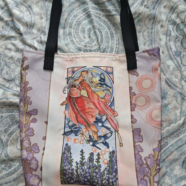 Art Print Lady of June With Roses Bride by the Well Goddess Sun Wheel ...