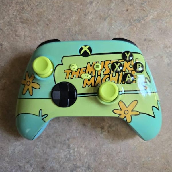 Custom Painted Witcher Themed Controller | Unique Gamer Gift ...