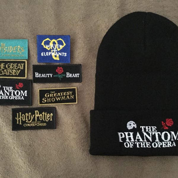 Beetlejuice Musical Theatre Embroidery Patch, Musical Theatre Gifts ...