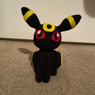 Crochet PDF Umbreon Pattern/pdf Dark Kitty Pattern/written and Photo ...
