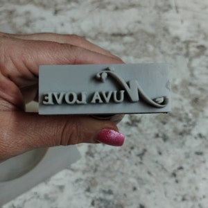 Custom Logo Chocolate Mold. Personalized Silicone Mold With Your Logo ...