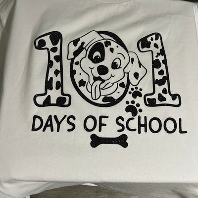 101 Days of School PNG, 101 Days of School Dalmatian, Kindergarten PNG ...