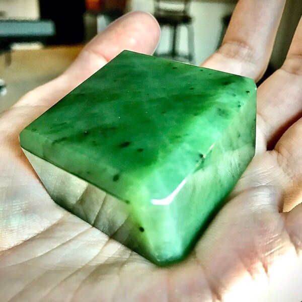 Canadian Jade Cube Specimen, 1.75 - Etsy