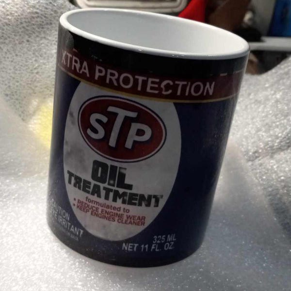 STP Motor Oil Can Coffee Mug 11 Oz. Replica Cup - Etsy
