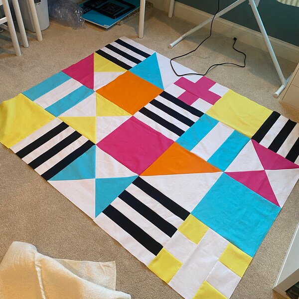 Block Party Quilt Pattern Download - Etsy