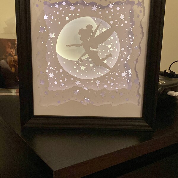 Think Happy Thoughts - Tinkerbell and Peter Pan Inspired Light up ...