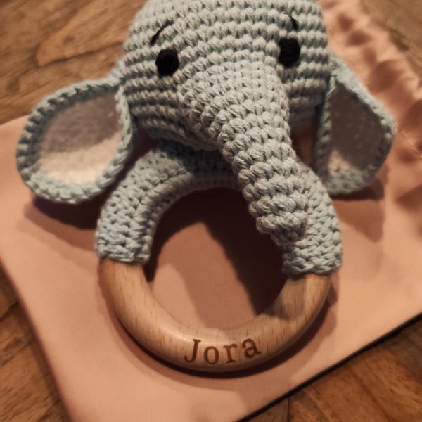 Personalized Double Ring Bearer Box for Wedding Gift,handmade Round ...