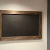 Farmhouse Style Rustic Chalkboard With Wood Frame (W-040) - Back40life ...