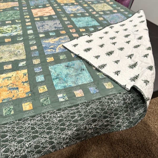 Wild Quilting Embroidery Design, Bear Quilting Block, Hunting Quilting ...