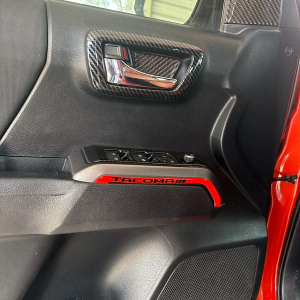 TACOMA 3RD. Gen Rear SIDE Window Decal Sticker Fits 2019-23 (various ...