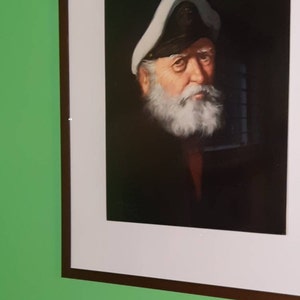 Portrait of Captain Gregg Sea Captain Oil Painting Digital Download Art ...