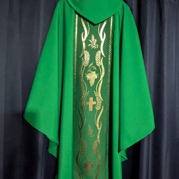 Traditional Alb Pattern for Sewing - Vintage Linen Church Vestment ...