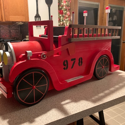 Fire Truck Mailbox - Etsy