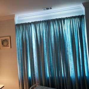 Drapes With Ribbon Trims Add Fabric TRIM to Your Drapes - Etsy