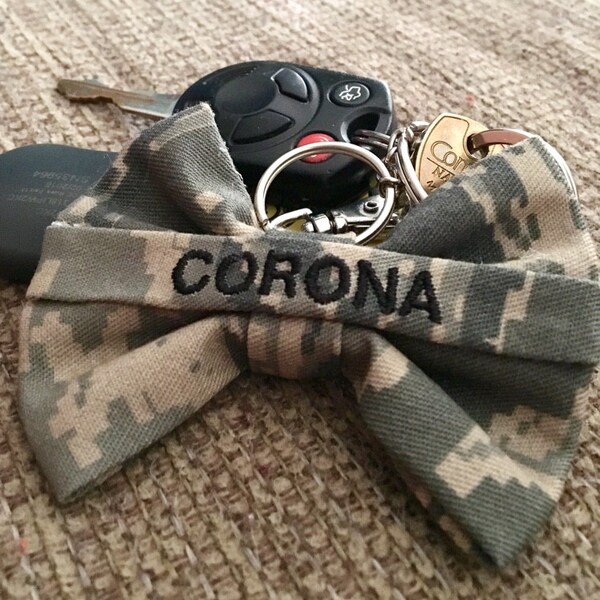 Mini Bow Keychains - Etsy