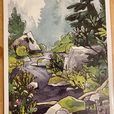 SEATTLE POSTCARDS Set of Eight 8 Assorted 4x6 Illustrated Pacific ...