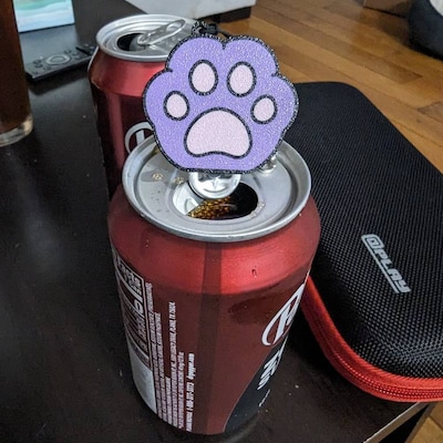 Tab Buddies Kitty Paw Cute Soda Can Tab Opener Help for Kids, Long ...