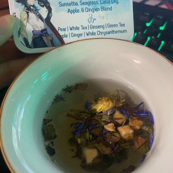 Genshin Loose Leaf Teas Genshin Character-inspired, Fandom Tea Unique ...