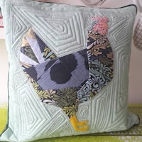 Chicken, 12 Inch Foundation Quilt Block Pattern From the Farm Animal ...