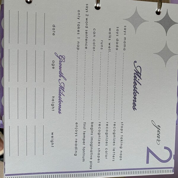 Personalize Your Ruby Love Baby Book - Baby Memory Book - Etsy