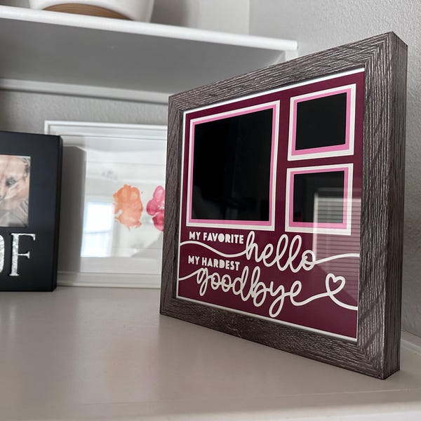 Brother Shadow Box SVG Files for Cricut Projects, Handmade Personalized ...