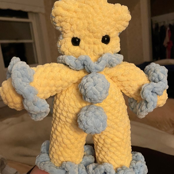 Clown Amigurumi Handmade Plush Handcrafted Clowncore/kidcore Plushy ...