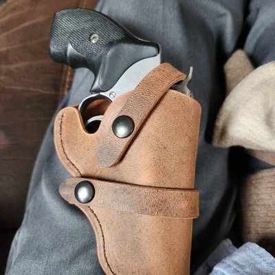 Smith & Wesson Model 19 K Frame Revolver Holster - Etsy