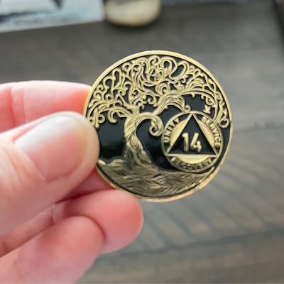 1 to 60 Year Tree of Life Specialty AA Recovery Medallion - Etsy