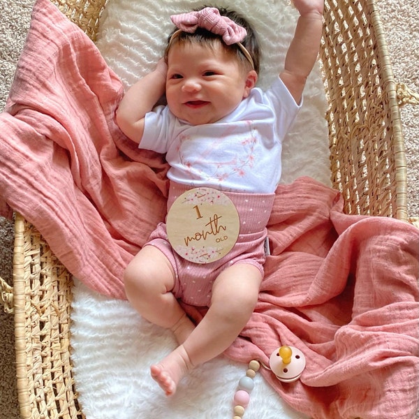 White Hearts on Dusty Pink Rib Bummies And/or Top Knot Headband Set, Baby Girl Cute Outfit ...