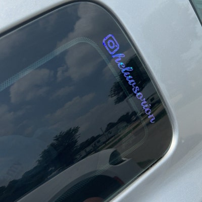 Endless Nights JDM Car Window Decal Sticker Bumper Sticker, Windshield ...