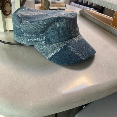 Military Cap Sewing Pattern in 4 Sizes and Video Instructions, Cadet ...