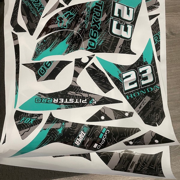 Yamaha Raptor 700 700R Graphics Kit 2013 2014 2017 to 2025 Decals ...