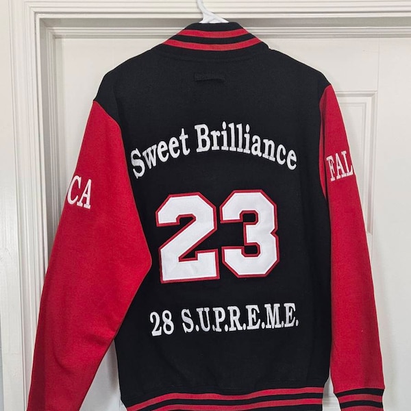 Delta Sigma Theta - Custom Option - Soft Cotton Varsity Jacket With ...