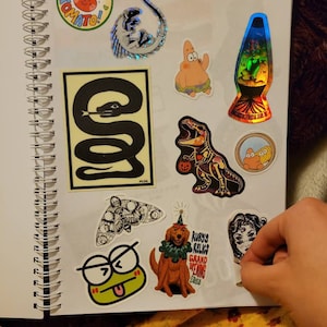 Planet Person With Star Babies Large Reusable Sticker Book - Etsy