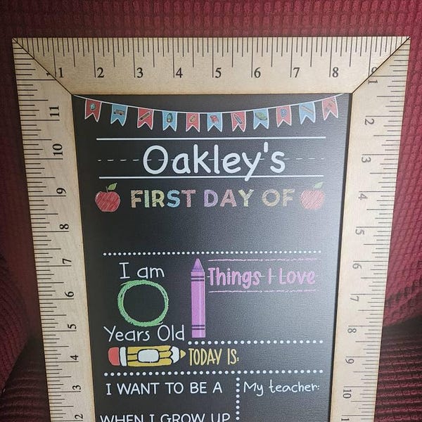 Family Sign, Framed Wood Sign With Last Name, Home Decor Housewarming ...
