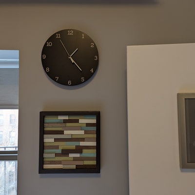 Shattered Broken Abstract Wall Clock 12 VREME, Art Timepiece, Timeless ...