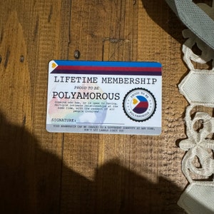 Custom LGBTQAI and Other Membership Cards Add You Own Photo ...