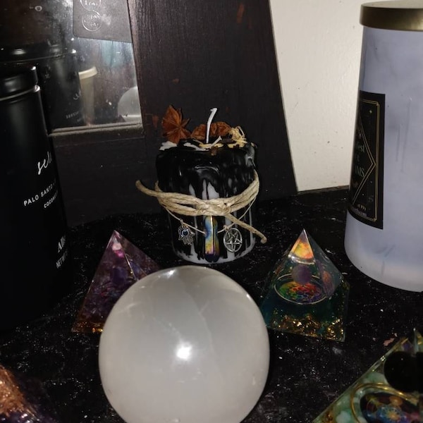 Protection From Evil Candle, Evil Eye Candle, Banishing Spell ...