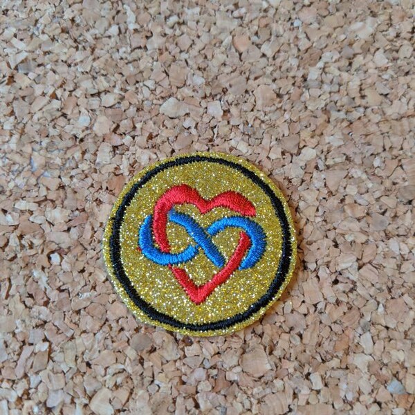 LGBT Gay Pride Round Scout Glitter Sew or Iron on Embroidery Patches - Etsy