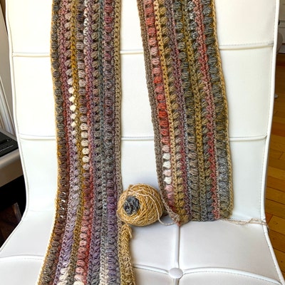 Crochet PATTERN Boho Scarves Crochet Scarf Pattern for - Etsy