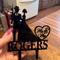 Tennis Wedding Cake Topper, Sport Wedding Cake Topper, Cake Topper With ...