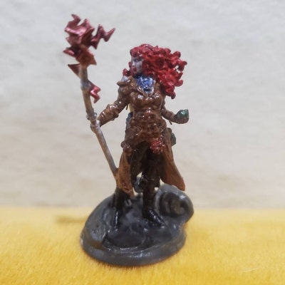 Necromancer Miniature 3 Poses 28mm Scale Tabletop Gaming Dnd Miniature ...
