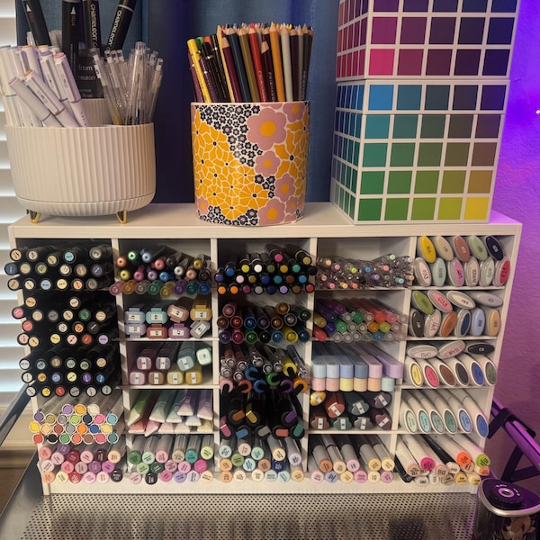 Mini Ink Cube Tray, Ink Cube Holder, Craft Organizer,gift for Crafter ...