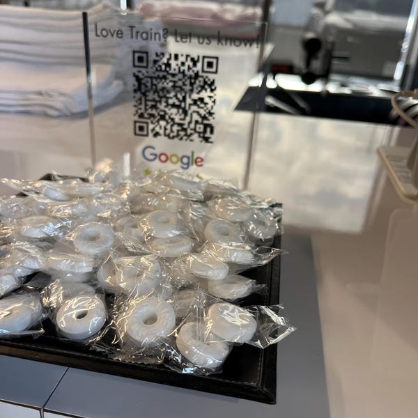 Google Review Plaque, Custom QR Code Acrylic Display, Small Business ...